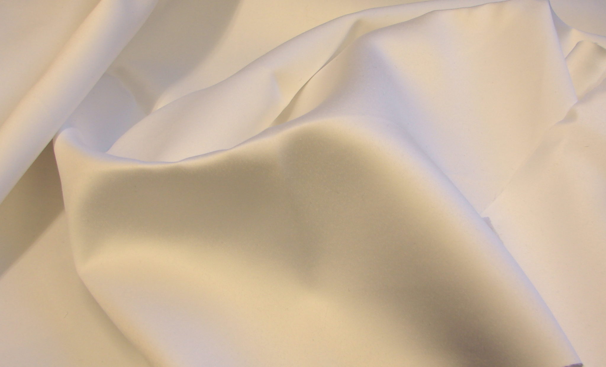 Recycled Polyester Satin White - Polyester Fabric| Whaleys Bradford